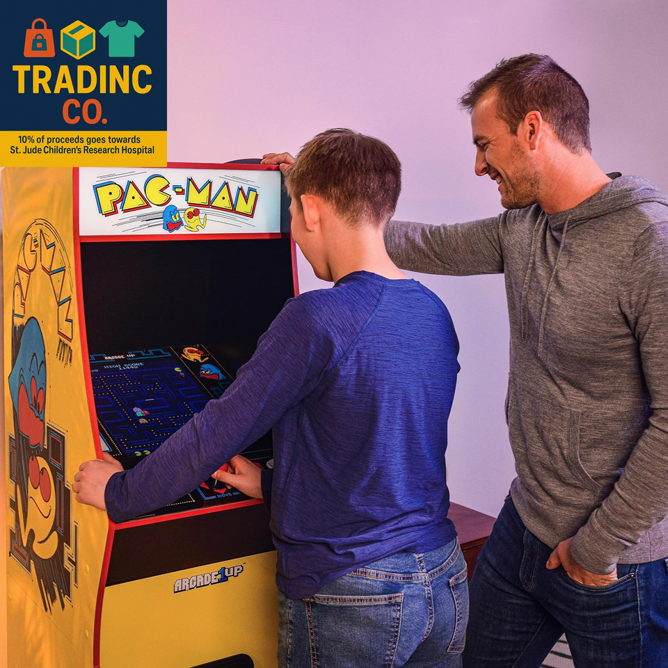 PAC-MAN Deluxe Arcade Machine, Built for Your Home, with 5-Foot-Tall ...