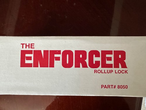 Brand New The Enforcer 8050 Roll Up Door Slam Lock (Steel or Aluminium ...