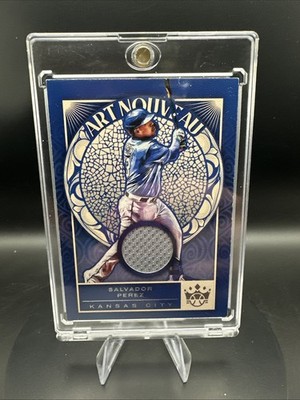 2022 Panini Diamond Kings - Art Nouveau Relics Salvador Perez #AN-SP ...