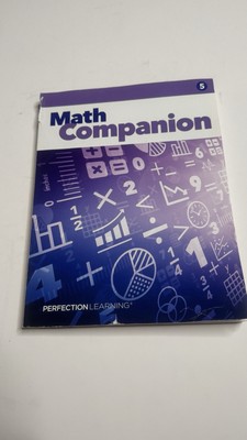 Math Companion Workbook By Perfection Learning Grade 5 | eBay