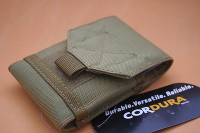 iPhone Mobile Smartphone MOLLE Tactical Multi Purpose Cordura Pouch ...