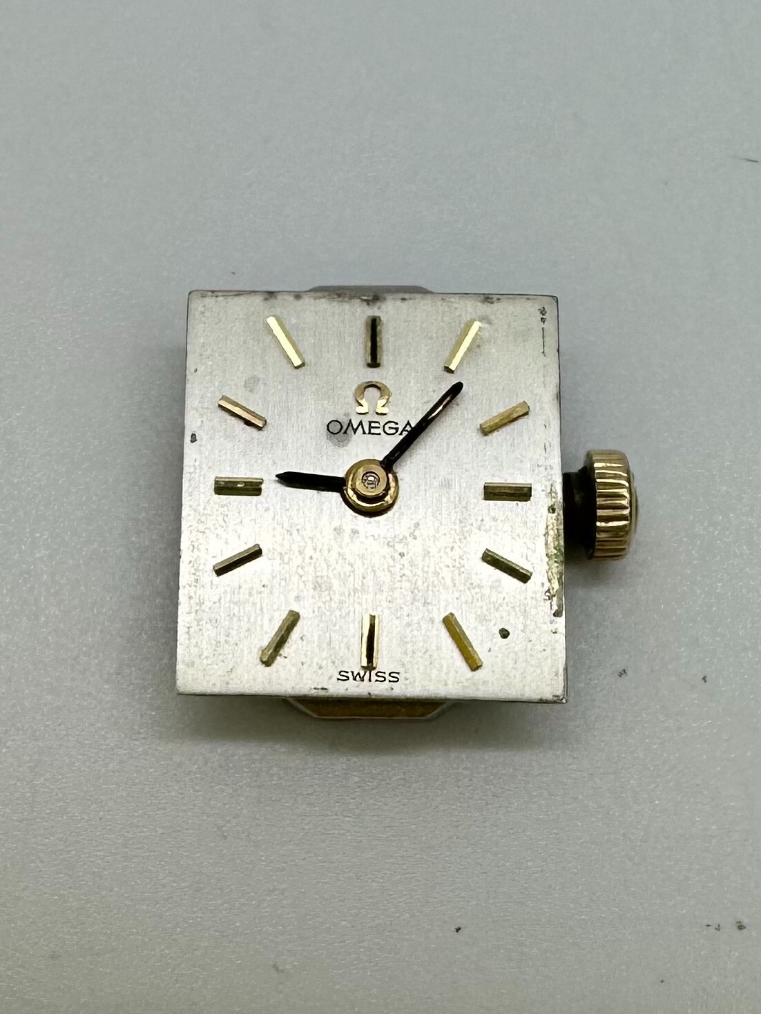 Vintage Omega Quartz Movement Ladies Watch For Parts Or Repair | eBay
