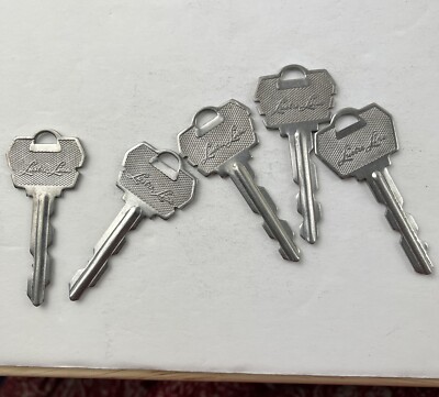 Wafer Key Lustre Line Cut Appx 2-1/8" Doors In Style Of Schlage | eBay