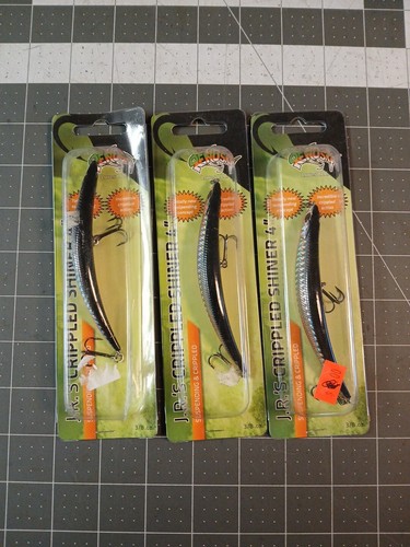 fishing lures lot renosky crippled shiner 4" suspending bass pike ...