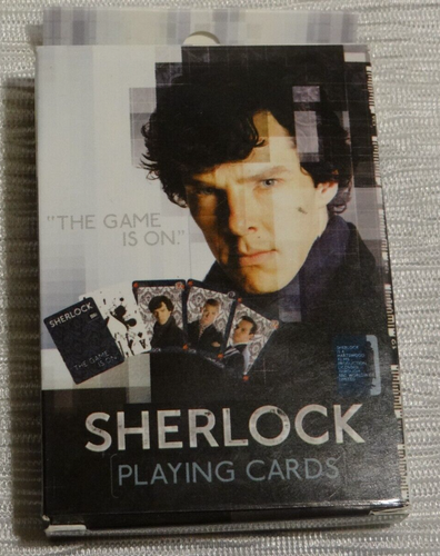 Sherlock Playing Cards, BBC Worldwide, Ages 12+, New in Sealed ...
