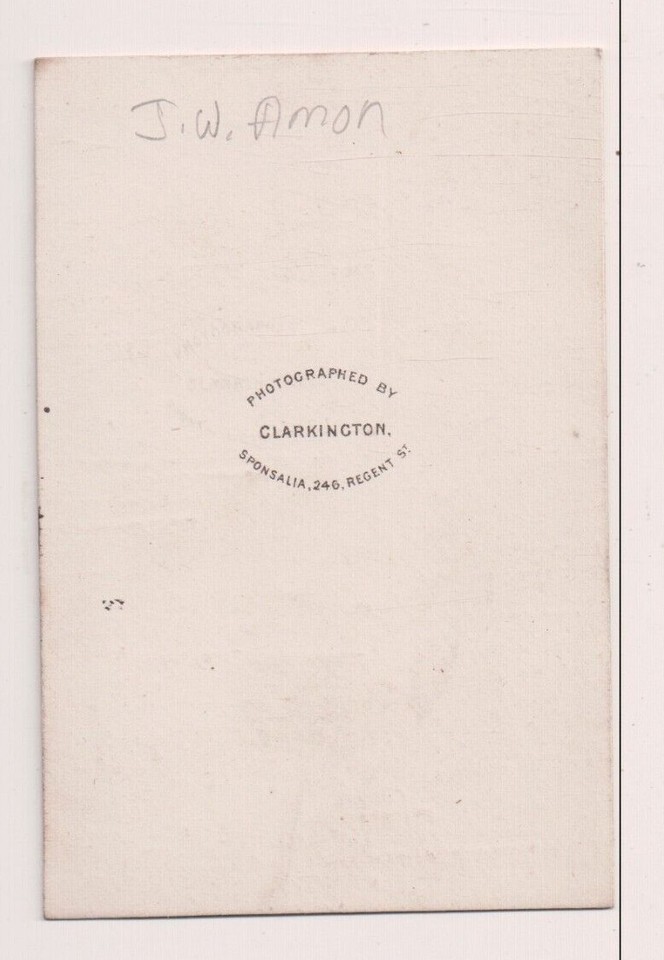 Vintage CDV Thomas Anson, 2nd Earl of Lichfield member of Parliament ...