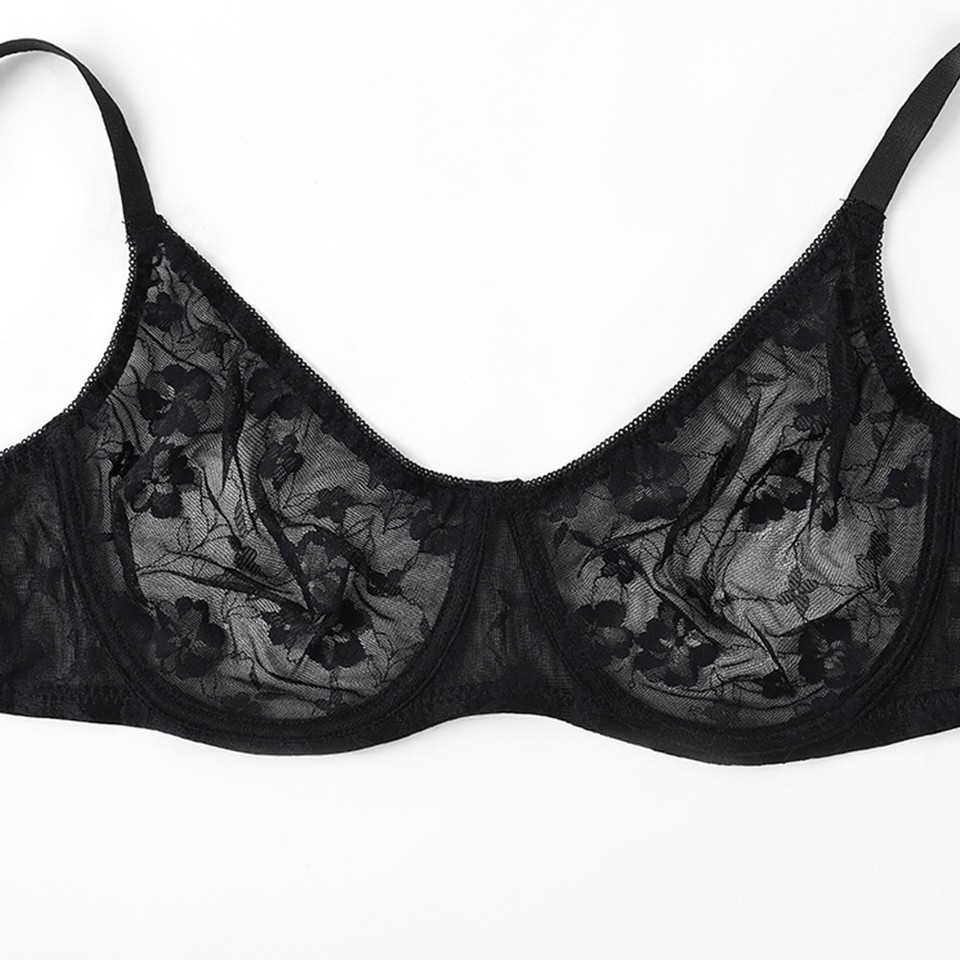 Sissy Men Transgender Crossdresser Bra Lace Bra Underwire Bralette Sexy ...