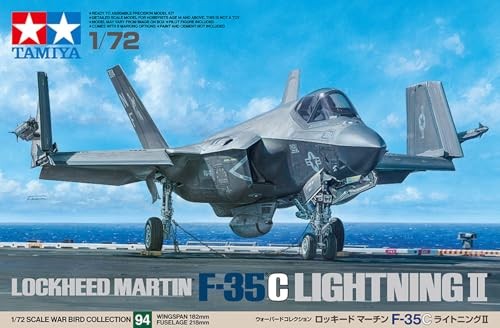 TAMIYA 60794 1/72 Lockheed F-35C Lightning II Model Kit from Japan for ...