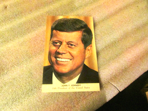 POST CARD - JOHN F. KENNEDY, PRESIDENT - FULL FACE PHOTO | eBay