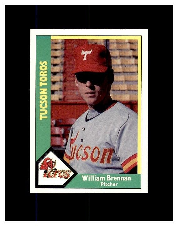1990 Tucson Toros CMC #8 William Brennan | eBay