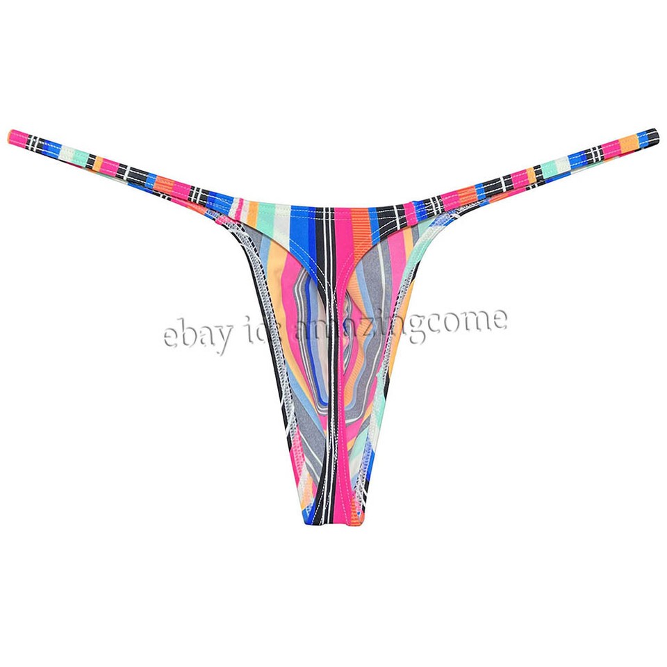 Lot Mens G-String Posing Thong Micro Cut Underwear Narrow Pouch Tangas ...