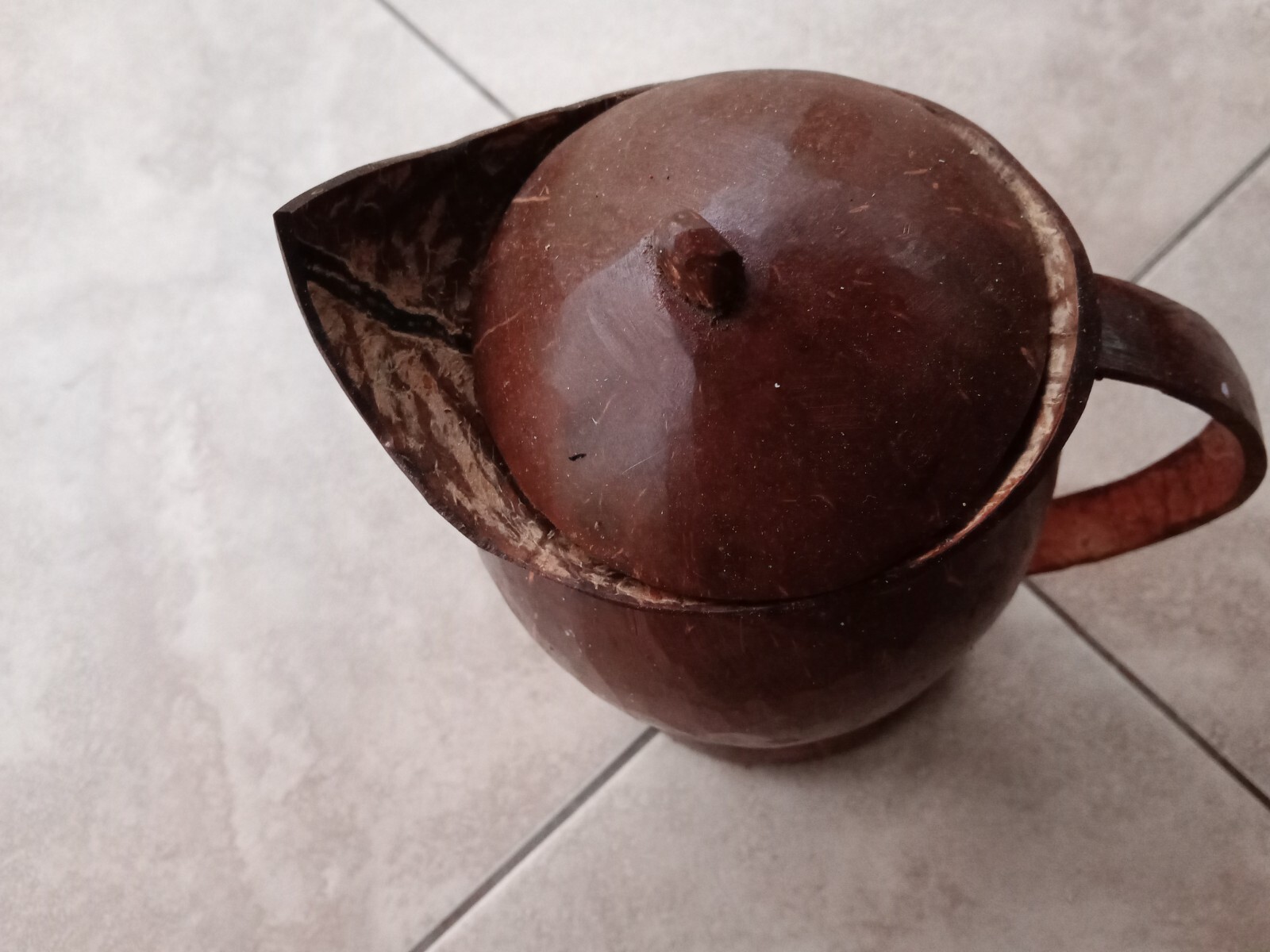 TRADITIONAL JUG FROM now cocount shells Natural Ceylon 2022 | eBay