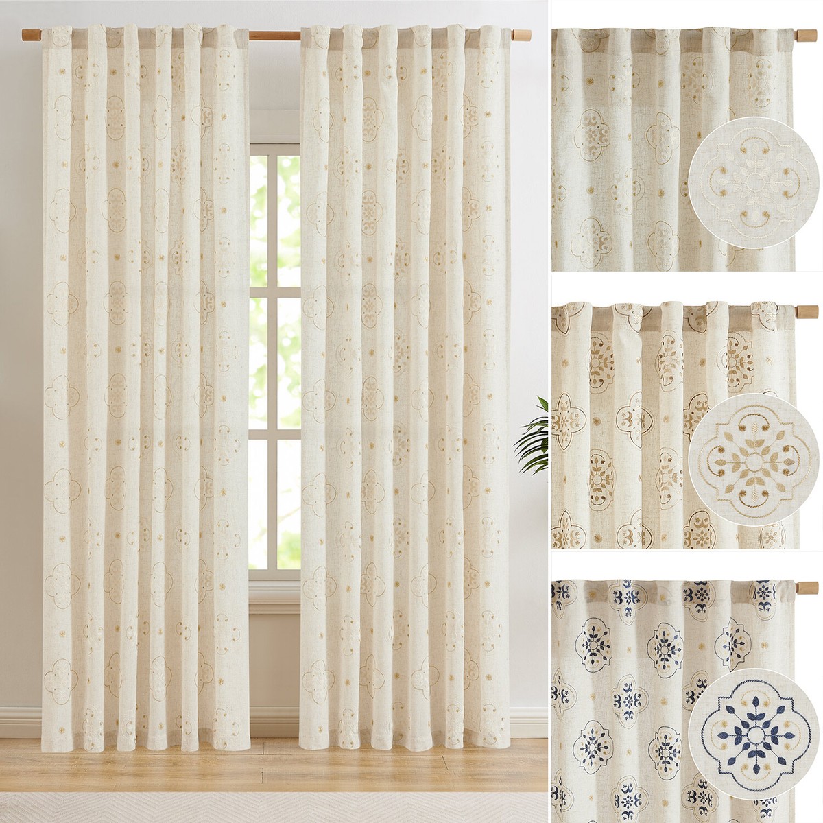 Country Style Curtain Rods