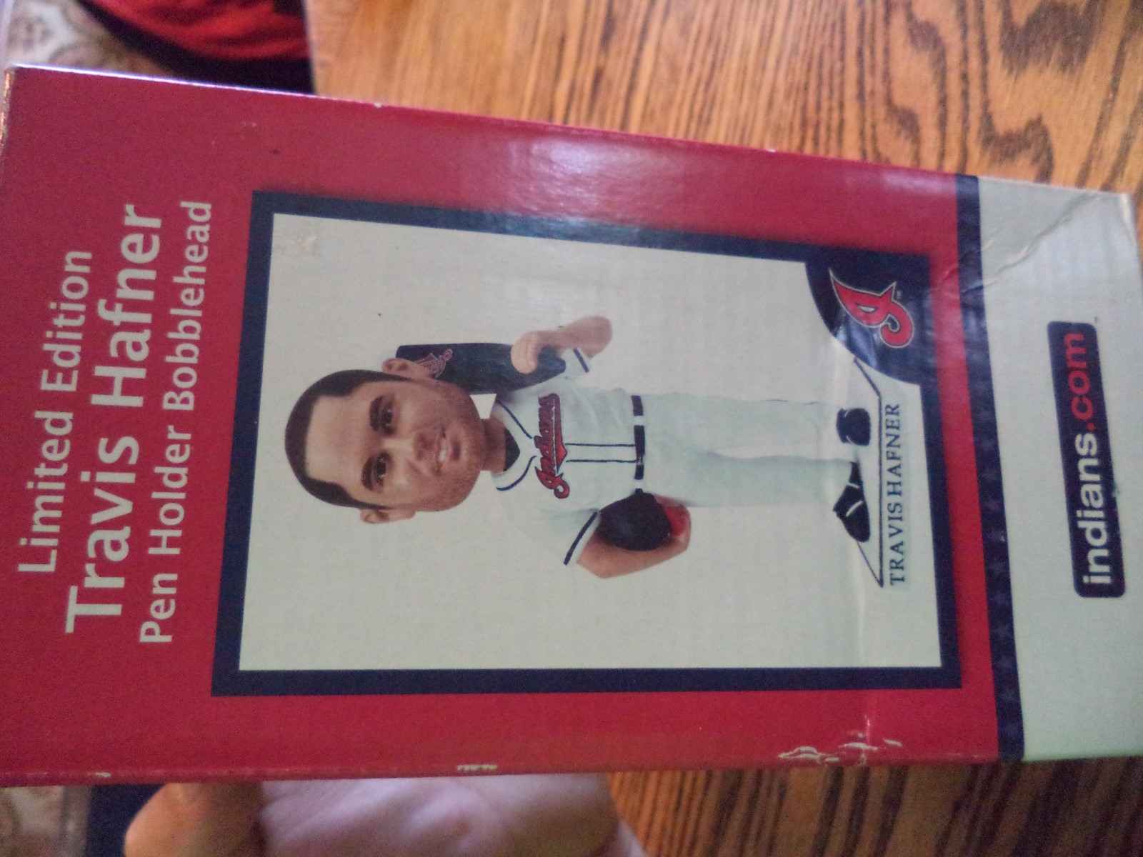 Travis Hafner Pronk #48 Cleveland Indians Baseball Pen Holder ...