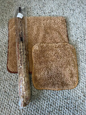 NEW 3 Piece Campanelli Microfiber Animal Cheetah Duster Pole Cloths ...