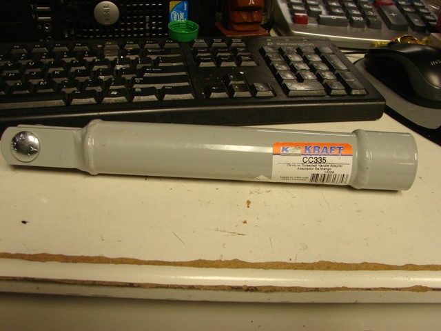 Kraft Tool CC295 EZY Tilt Fresno and Broom Adapter for Double Button ...