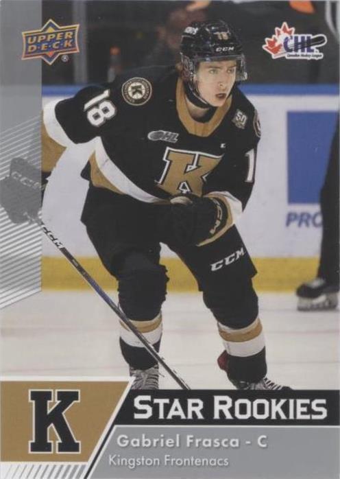 2022-23 Upper Deck CHL - Star Rookies Gabriel Frasca #378 (RC) for sale online | eBay