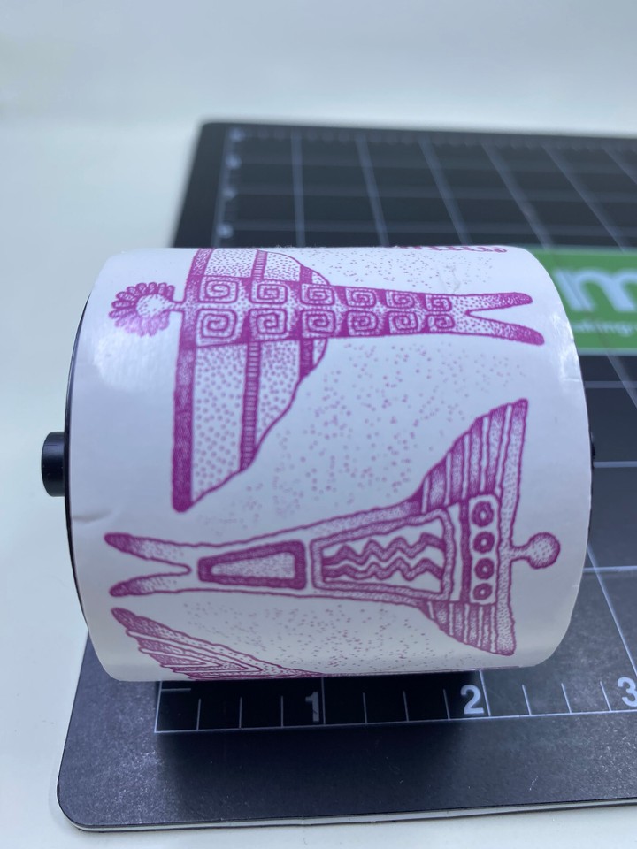 Stampin Up Wheel Around Border Roller Stamps 2" 1" & Rollagraph & Ink ...