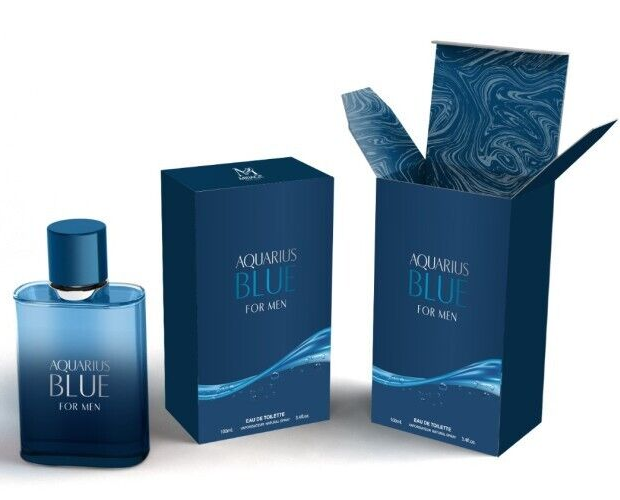 Aquarius Blue Cologne For Men 3.4 fl. oz. EDT By Mirage Brands Spray ...