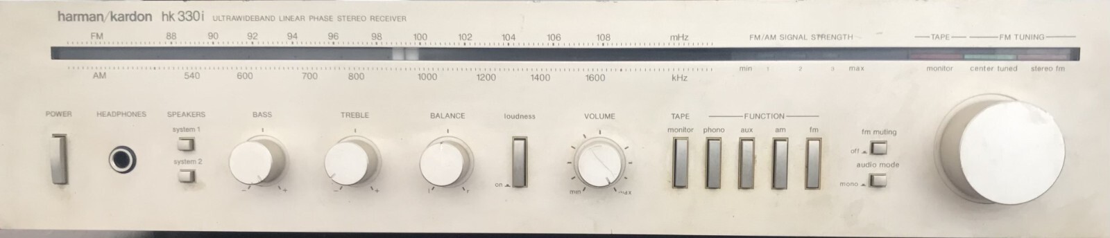 harman/kardon HK 330I ULTRAWIDEBAND LINEAR STEREO RECIEVER / READ | eBay