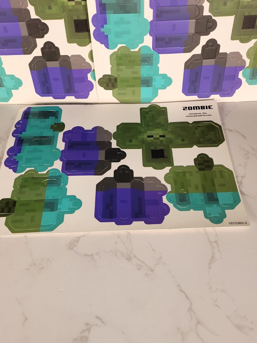 Minecraft Papercraft Mini Zombie