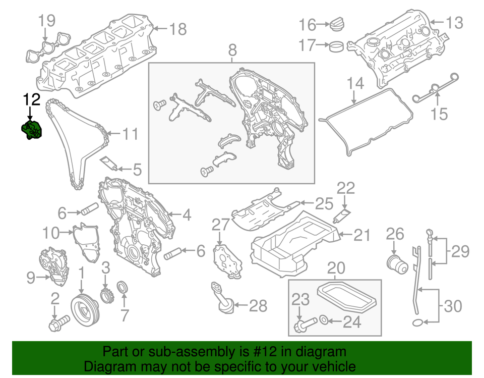 Genuine Infiniti Tensioner 13070-EY00A | eBay