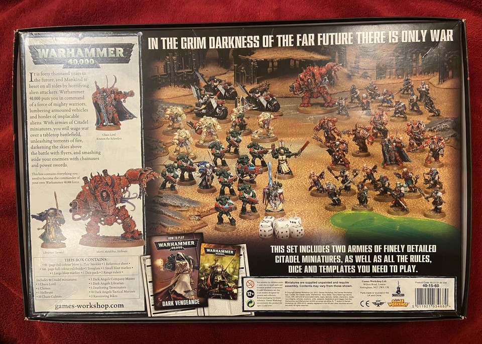 Warhammer 40K Dark Vengeance Box Set | eBay
