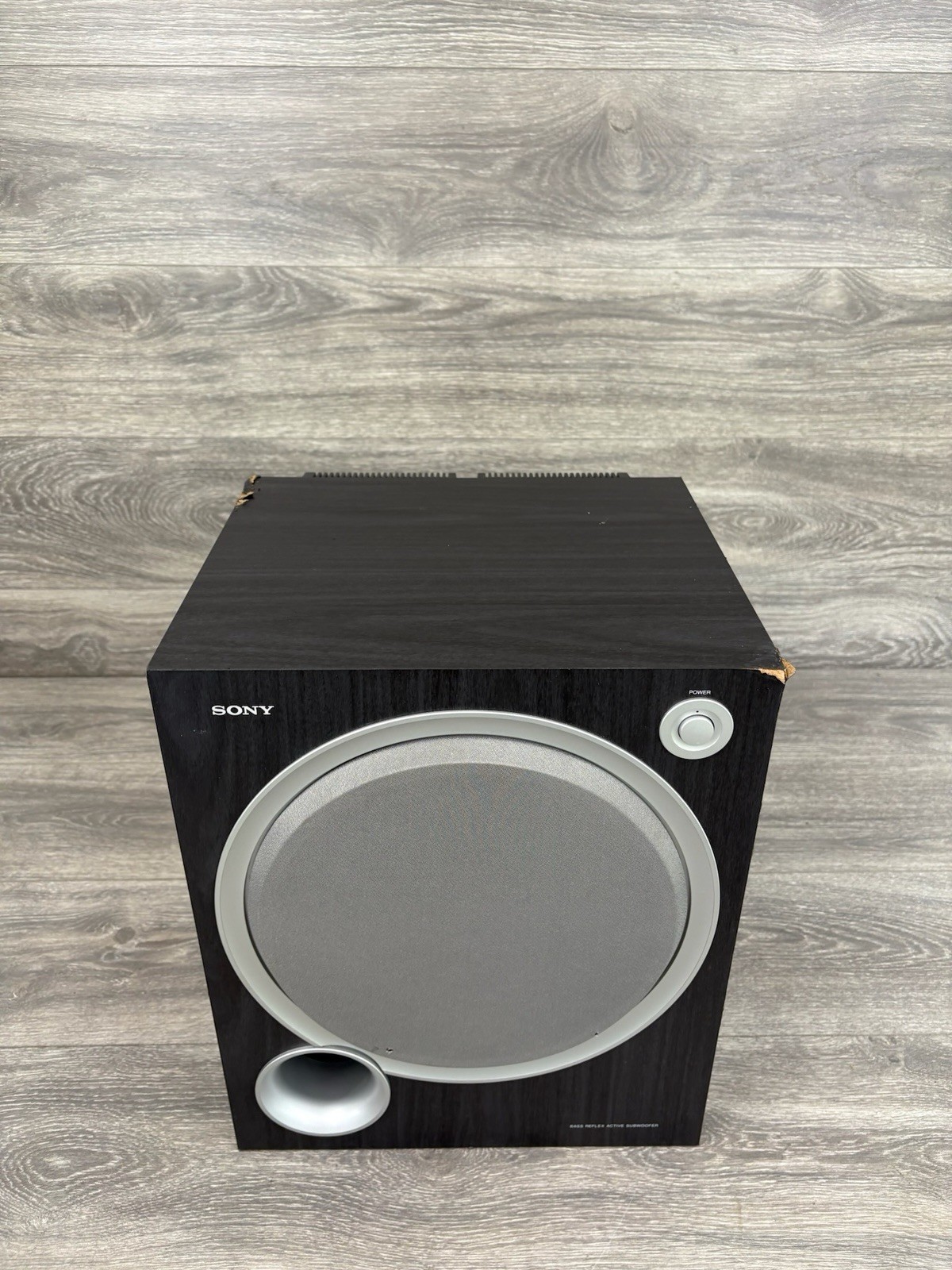 SONY SA-WMSP68 Powered Subwoofer - 120 Watt Amplifier & Magnetically ...