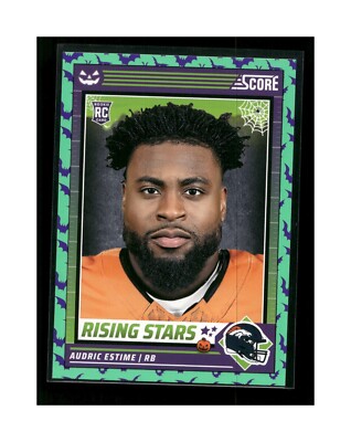 2024 Panini Score-A-Treat Rookie RC Rising Stars Green #2 Audric Estime ...