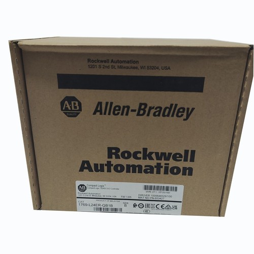 New Allen Bradley 1769-L24ER-QB1B CompactLogix 5370 Ethernet Controller ...