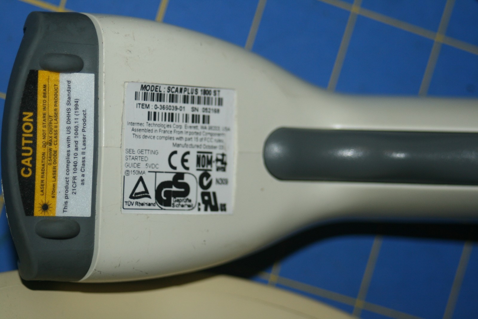 (Lot of 5) Intermec ScanPlus 1800 VT, ST, SR Barcode UPC Scanners | eBay