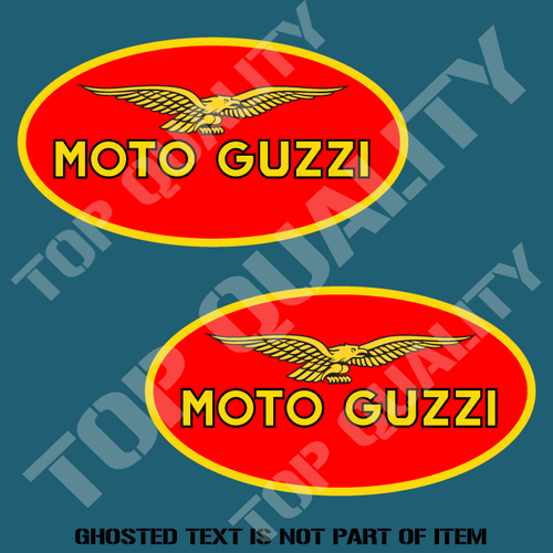 Retro MOTO GUZZI DECAL STICKER SUIT MOTO GUZZI MOTO MOTORCYCLE DECALS ...