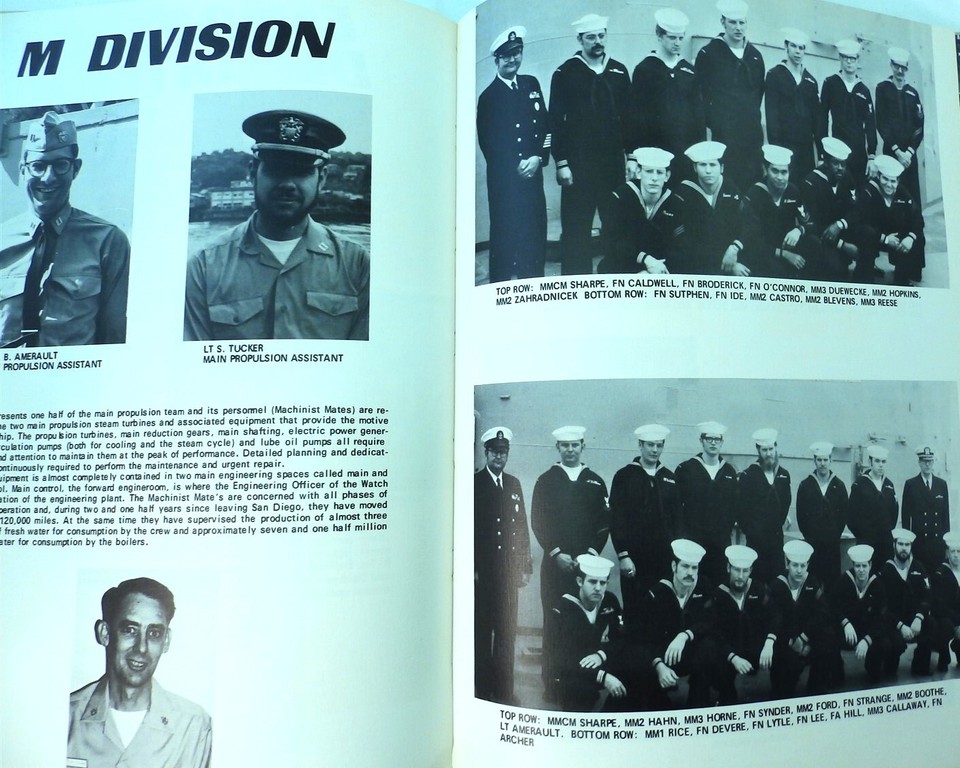 USS Parsons DDG-33 1972-1974 Cruise Book. Westpac Japan Vietnam | eBay