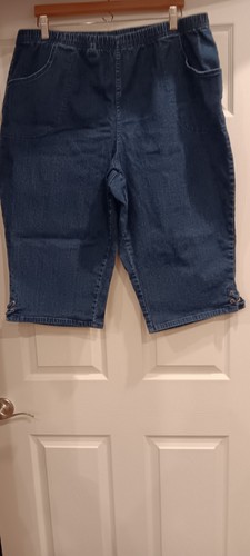Women's Denim Capri Pants Size 3X | eBay