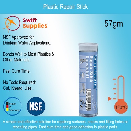 Plastic Repair Stick - Fast, Simple & Lasting Repair Epoxy - 57gm | eBay