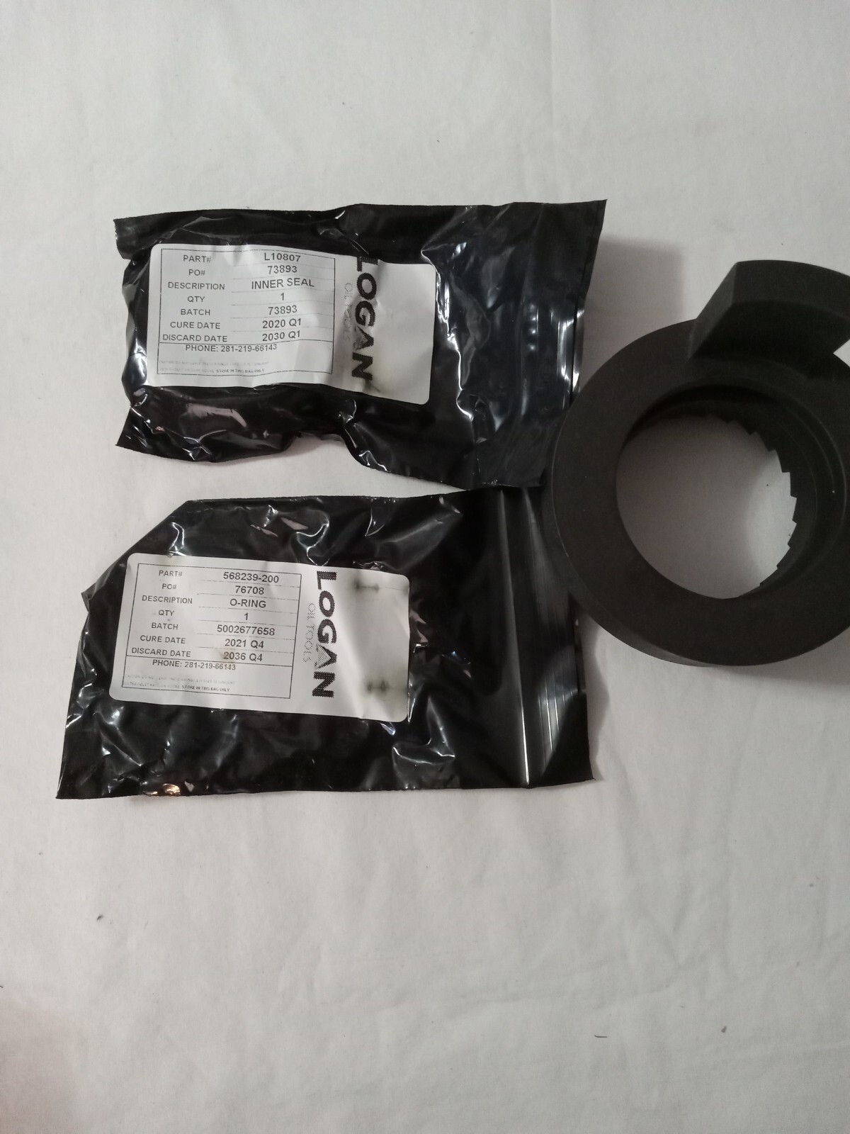 Logan Oil Tools Mill Control Packer A9016R-072 & Inner seal, O-ring | eBay