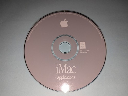 Apple 2002 iMac Applications CD Version 1.0 | eBay