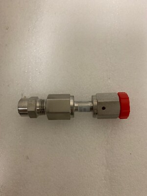 Relief Valve 213-5C-2M-1, 316 SS, 1/4" VCR Fitting, Cracking Pressure 1 ...