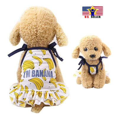 Banana Fruit Dog Cat Dress Up, Funny Pet Costume Cosplay Halloween ...