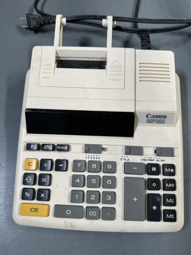 Vintage Canon Printing Calculator MP12D Desktop Display Tested | eBay