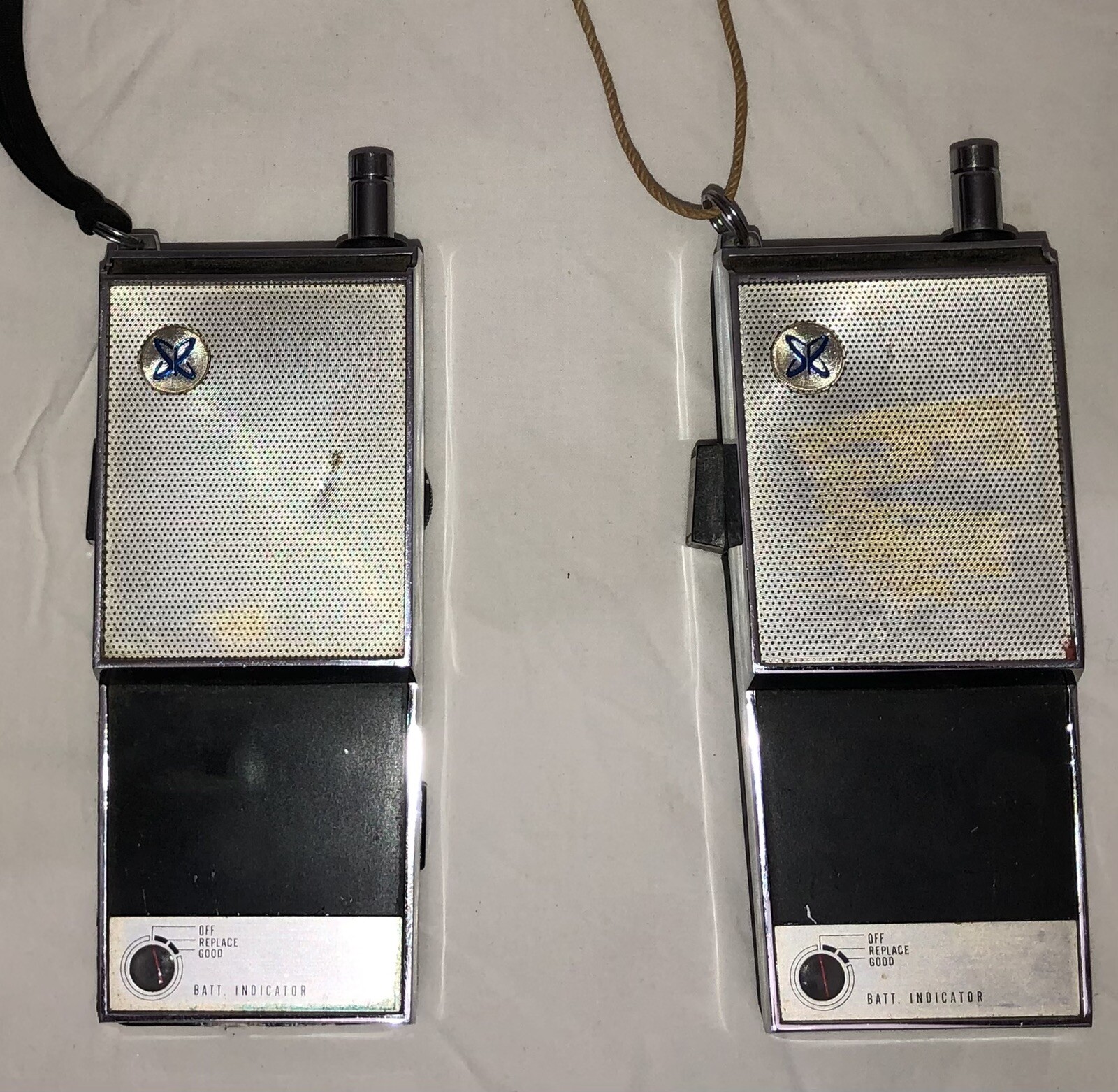 Rare Vintage-1960's-Sears Walkie Talkies w/hard case-Mdl #6458 - Tested ...