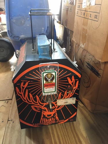 Jagermeister Tap Machine Model J99 Three 3 Bottle Shot Dispenser ...