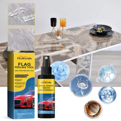Sticky Residue Remover Car Window Glue Remover Cleaning Agent A5U7 60ml ...