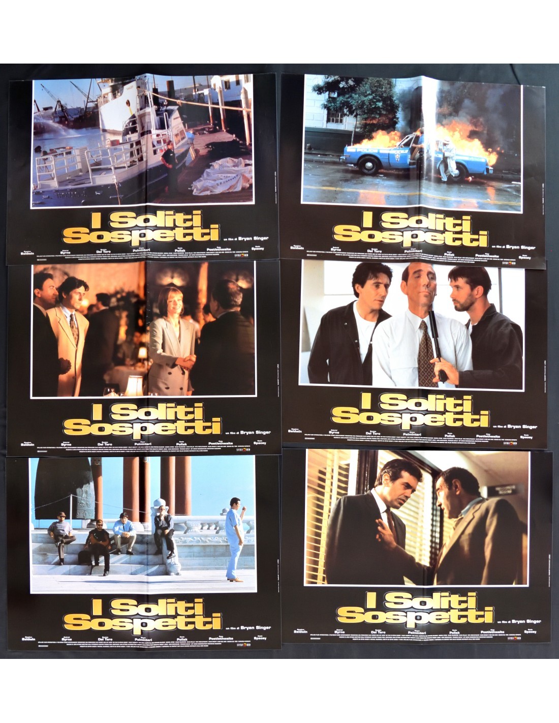 Fotobusta I Soliti Suspects Benicio Del Toro Bryan Singer Baldwin Polla F368 | eBay