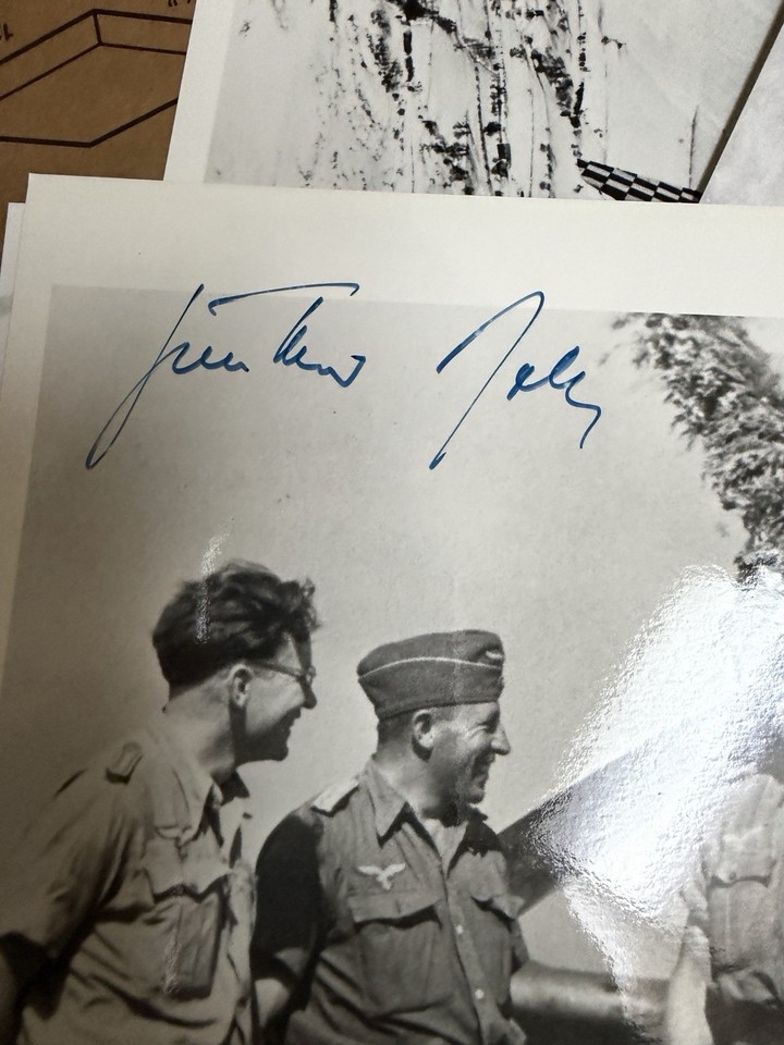 Lot of 14 WWII Ace Pilot Signatures Autographed Signed Photos-Ken Walsh ...