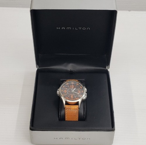 HAMILTON Khaki AIR RACE Worldtimer - Swiss Automatic GMT Watch. ETA ...