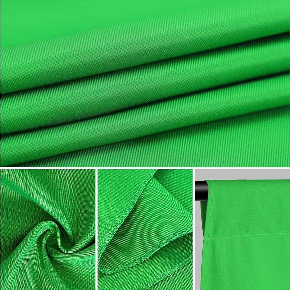 10x12ft Green Screen Backdrop for Photography, Chromakey Background ...