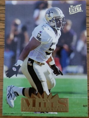 Sam Mills Carolina Panthers 1995 Fleer Ultra Football Card #37 Mint | eBay