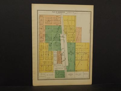 Nebraska Hamilton County Map Marquette 1916 W6#95 | eBay