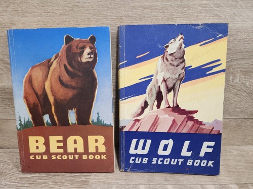 VINTAGE BOY SCOUT - 1964 Wolf Cub/ Bear Scout Books | eBay
